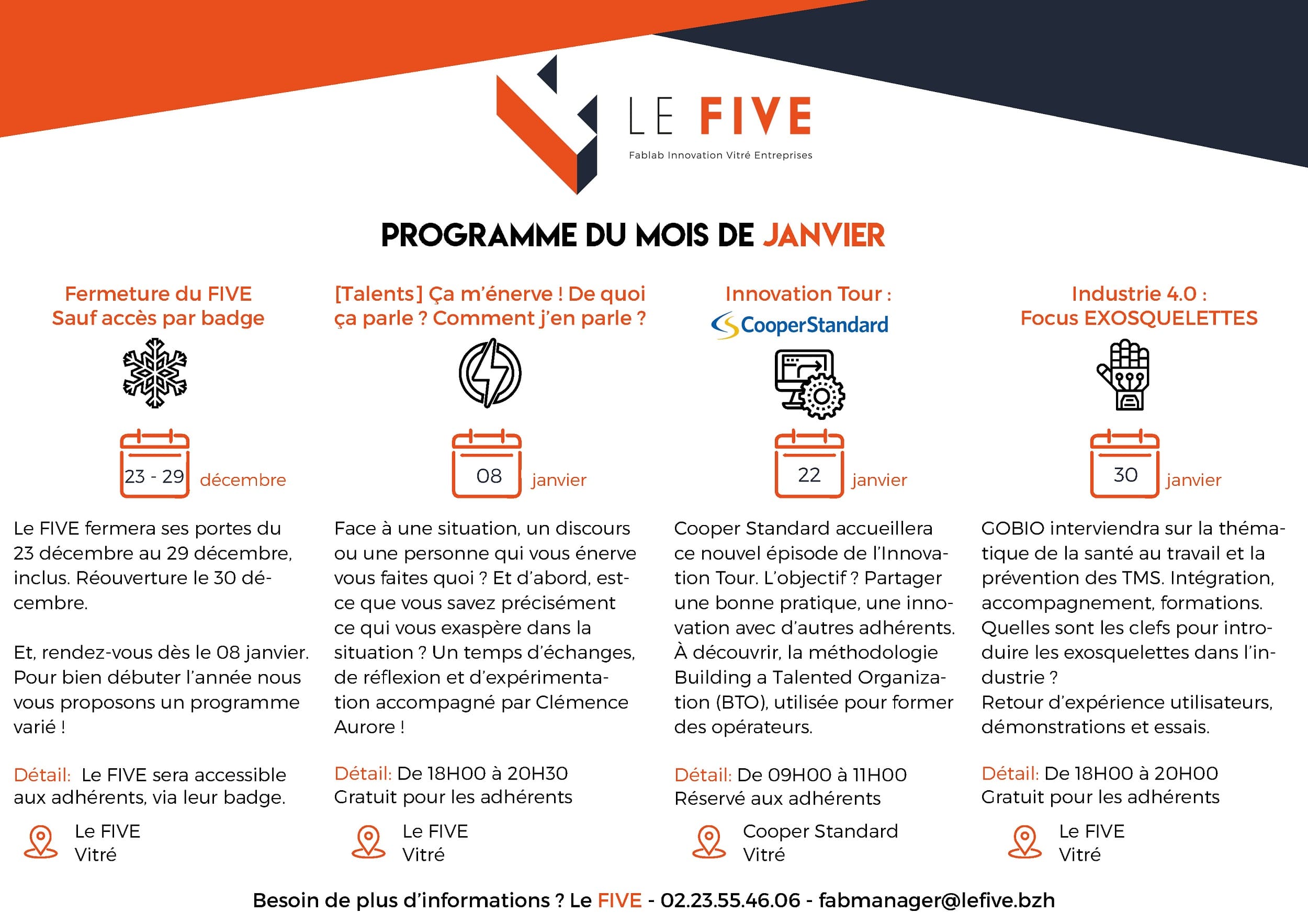 [Actu] Le programme du mois de janvier est en ligne ! - Le Fablab ...